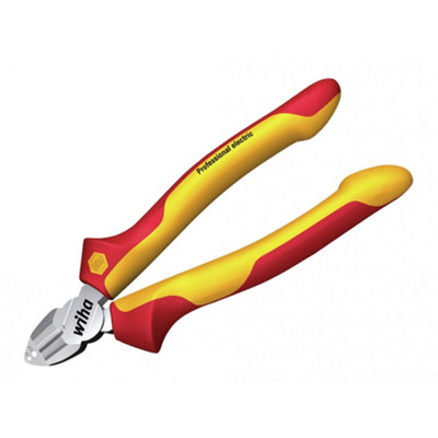 Wiha Professional Electric Stripping Diagonal Cutters With Dynamicjoint ...