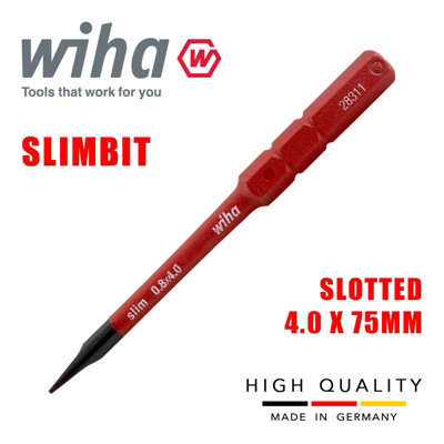 Wiha Slimbit Screwdriver SlimVario PZ SL PH Torx HEX 75mm 1000v VDE ...