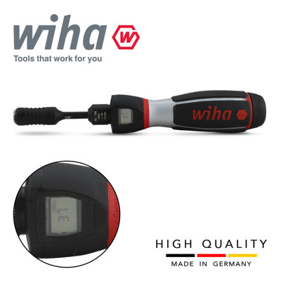 Wiha Torque Screwdriver Hex 4mm ITorque 0 4 to 1 5NM With Digital Scale ...