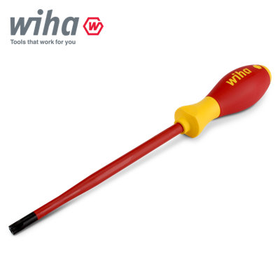 Wiha Torx Screwdriver T40H SlimFix Fit SoftFinish VDE Electrician Security 41147 | DIY at B&Q