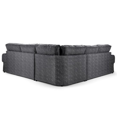 WILCOT FULL BACK FABRIC SOFA LARGE CORNER
