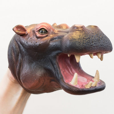 Wild Thingz Hand Puppet - Hippo