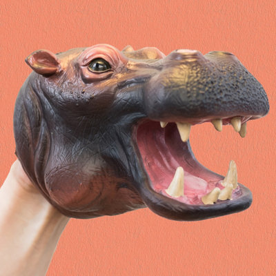 Wild Thingz Hand Puppet - Hippo