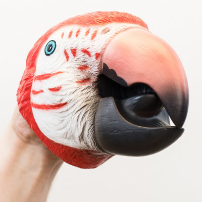 Wild Thingz Hand Puppet - Red Macaw