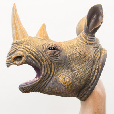 Wild Thingz Hand Puppet - Rhino