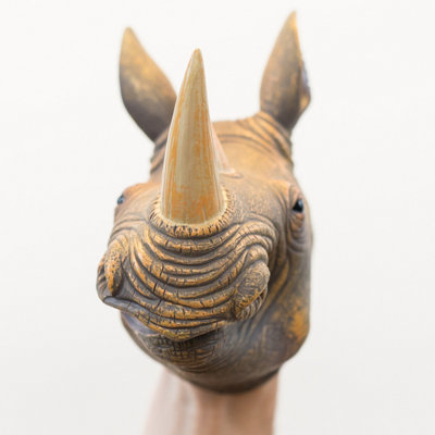 Wild Thingz Hand Puppet - Rhino