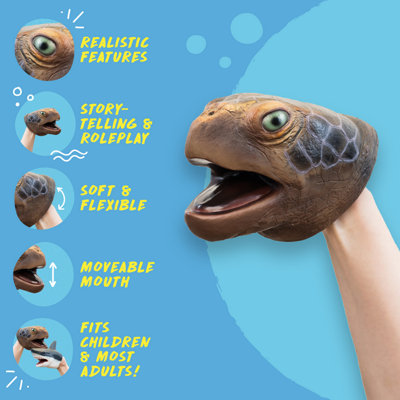 Wild Thingz Hand Puppet - Sea Turtle