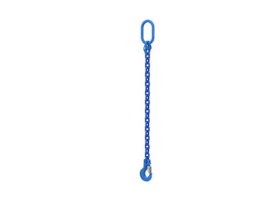 William Hackett Grade 10 (1.4t) 1 Leg 6mm Lifting Chain Sling with ...