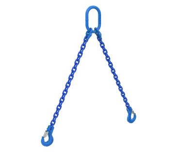 William Hackett Grade 10 (4-5.6t) 2 Leg 10mm Lifting Chain Sling with ...