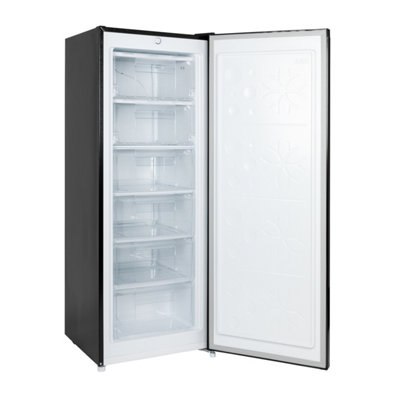 Willow 177L Freestanding Tall Freezer-Black