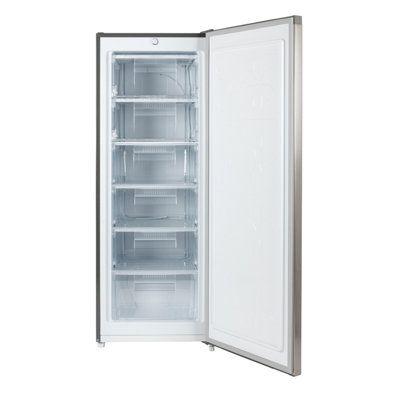 Willow 177L Freestanding Tall Freezer - Stainless Steel