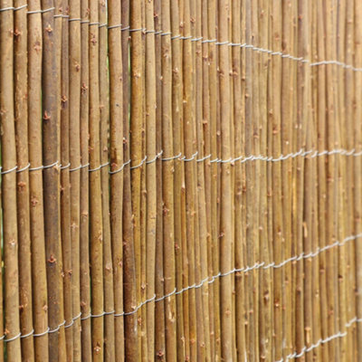 Willow Fencing Outdoor Screen 1m x 4m, Screening Panel, Wind/Sun ...