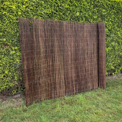 WILLOW GARDEN PRIVACY SCREENING FENCE ROLL (4M X 1.6M)