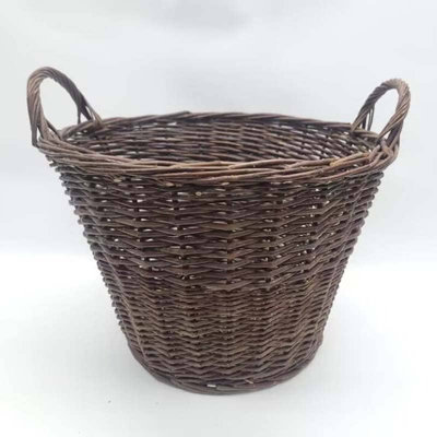 Willow Round Log Basket