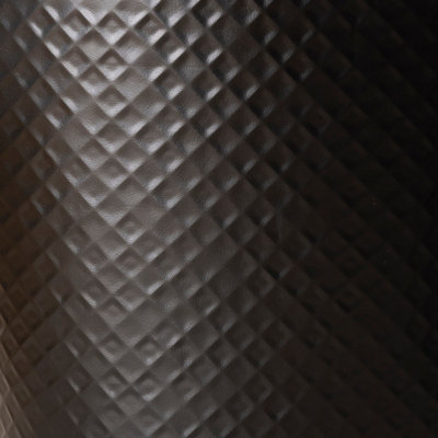 Willow Small Fireside Log Bucket Iron Oval Opening Black Matte Finish