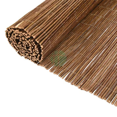 Willow Sun Protection Natural Garden Fence Screening Roll Privacy ...