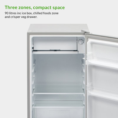 Willow W48UFIS 101L Under Counter Fridge with Reversible Door, Chill ...