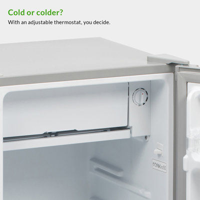 Willow W48UFIS 101L Under Counter Fridge with Reversible Door, Chill ...