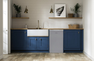 Willow W48UFIS 101L Under Counter Fridge with Reversible Door, Chill ...