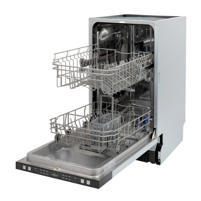 Willow WDW945I 45cm Integrated Slimline Dishwasher with 9 Place ...