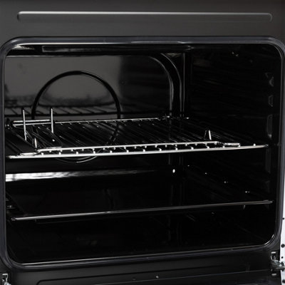 Willow WE50SSW 62L White Freestanding Single Cavity Electric Cooker
