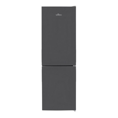 Willow WFF157G 157L Freestanding 70/30 Fridge Freezer,Mark-Proof Finish ...