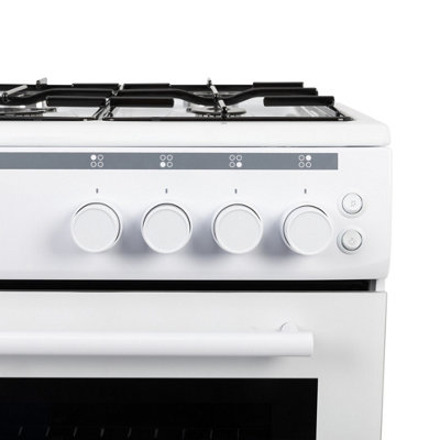 Willow WGS50CW 50cm Freestanding Single Cavity Gas Cooker with 4 Burners