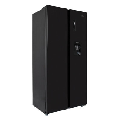 Willow WSBS84DB 430L Total No Frost American Style Fridge Freezer