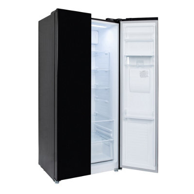 Willow WSBS84DB 430L Total No Frost American Style Fridge Freezer