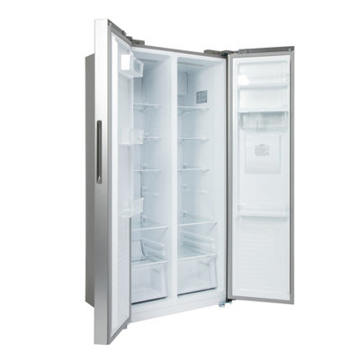 WILLOW WSBS84DS 430L TOTAL NO FROST AMERICAN STYLE FRIDGE FREEZER