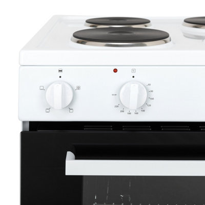 Willow WSE60WH 68L Freestanding Single Cavity Electric Cooker - White