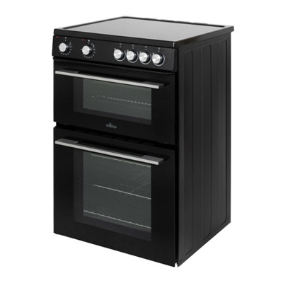 Willow WT60CCB 60cm Electric Cooker with Ceramic Hob
