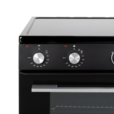 Willow WT60CCB 60cm Electric Cooker with Ceramic Hob