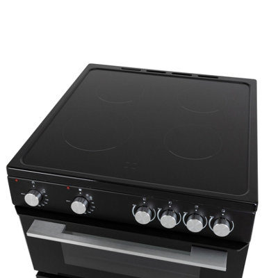 Willow WT60CCB 60cm Electric Cooker with Ceramic Hob