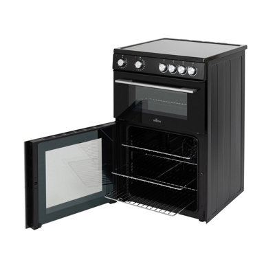 Willow WT60CCB 60cm Electric Cooker with Ceramic Hob