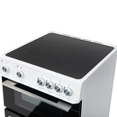 Willow WT60CCW 60cm Electric Cooker with Ceramic Hob