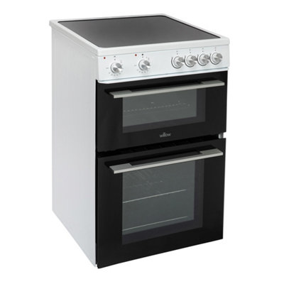 Willow WT60CCW 60cm Electric Cooker with Ceramic Hob