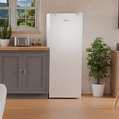 Willow WTL55W 241L Freestanding Tall Larder Fridge with Mark Proof ...
