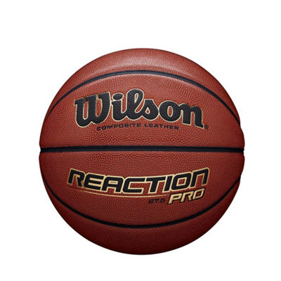 Wilson Reaction Pro Leather Basketball Tan (6)
