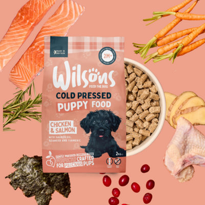 Wilsons Cold Pressed Puppy Dog Food Natural Complete Nutrition for ...