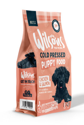 Wilsons Cold Pressed Puppy Dog Food Natural Complete Nutrition for ...