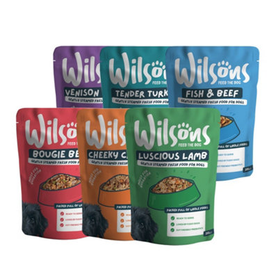 Wilsons Mixed Fresh Dog Food Bundle Natural Healthy Complete Nutrition ...