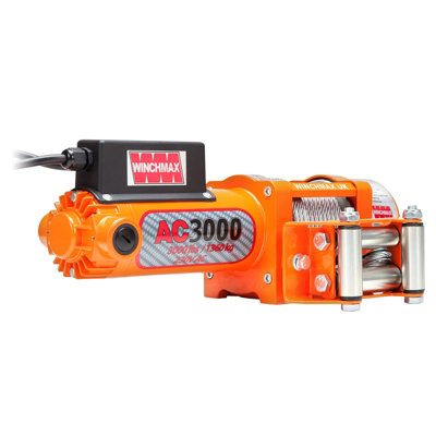 WINCHMAX 1,500lb (680kg) 240V 13A Single Phase Winch. 12.5 m Steel Rope.