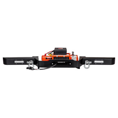 WINCHMAX 13,500lb 12v Winch. Defender Winch Bumper, Armourline Rope ...