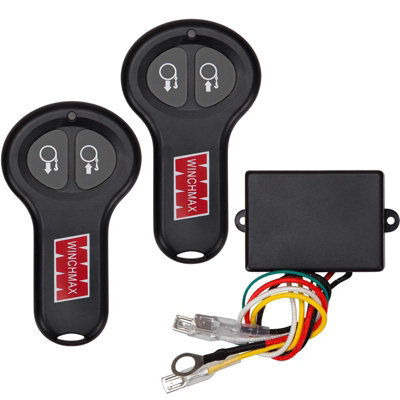 WINCHMAX 13,500lb Military Grade 12v Winch. 26m Steel Rope. Remote ...