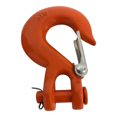 WINCHMAX 3/8 Inch Orange Clevis Hook. Suitable for Winches up to 14,000lb