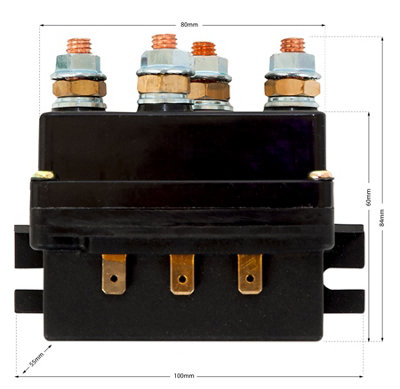 WINCHMAX Anchor Winch Solenoid 12v Heavy Duty Windlass Gypsy Capstan ...