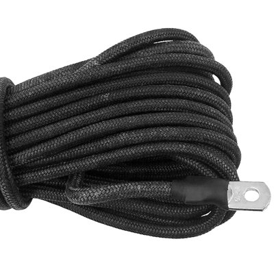 WINCHMAX Armourline Synthetic Rope 25m x 10mm with Tactical Hook ...