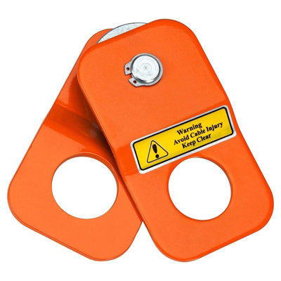 WINCHMAX ATV Snatch Block Winch Pulley. 4 Tonne at B&Q