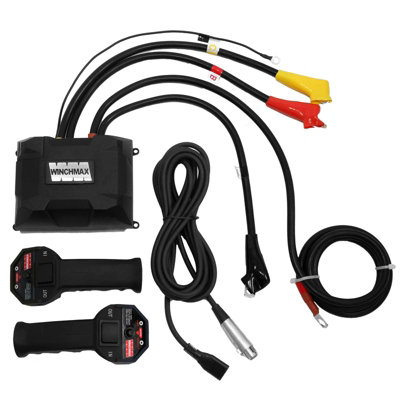 WINCHMAX Complete 12v Winch Control Box System for up to 20,000lb. Remote.